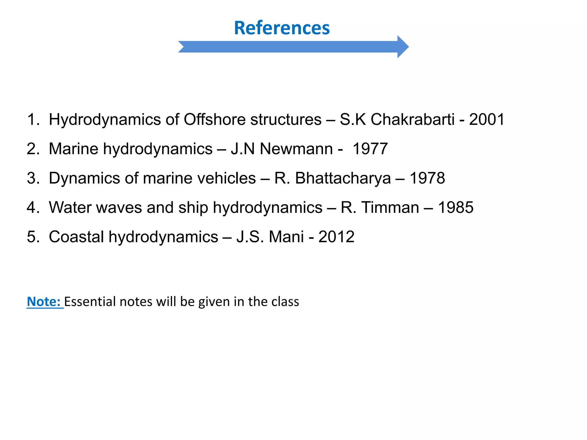 Marine hydrodynamics | PPTX