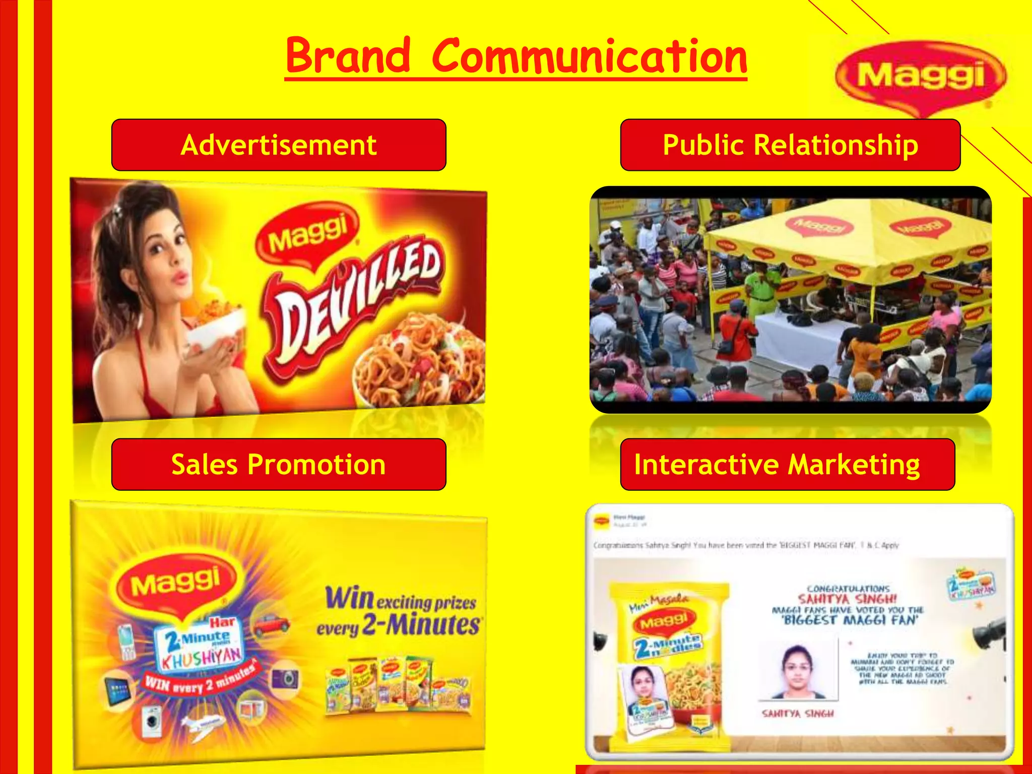 Maggi Marketing Presentation 2016 | PPTX