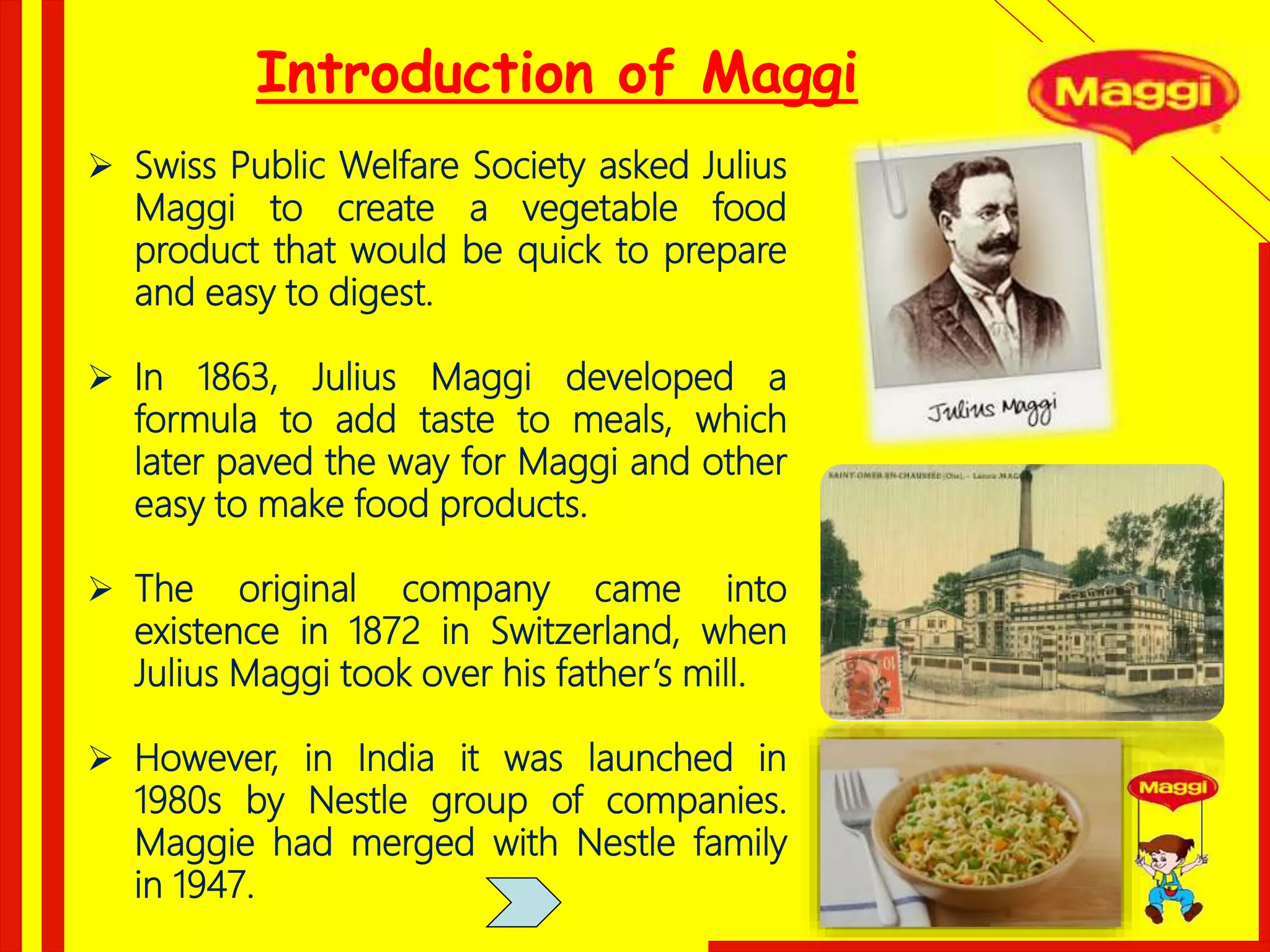 Maggi Marketing Presentation 2016 | PPTX