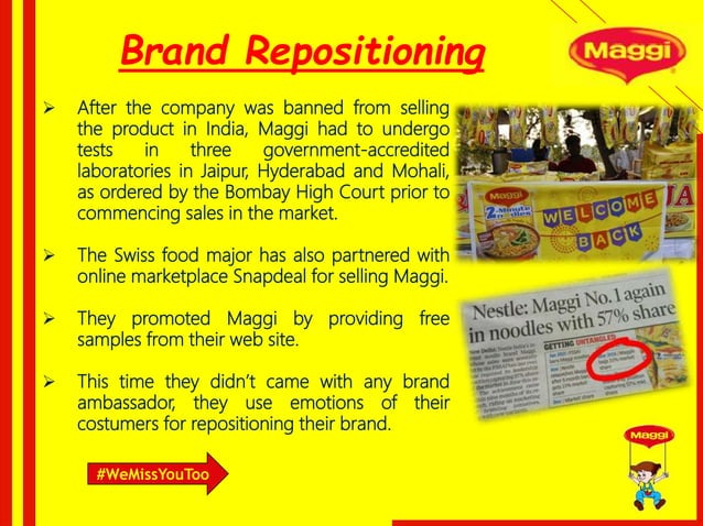 Maggi Marketing Presentation 2016 | PPTX