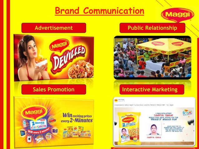 Maggi Marketing Presentation 2016 | PPTX
