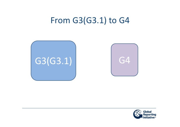 Introduction to the next generation of GRI Guidelines (G4): How does