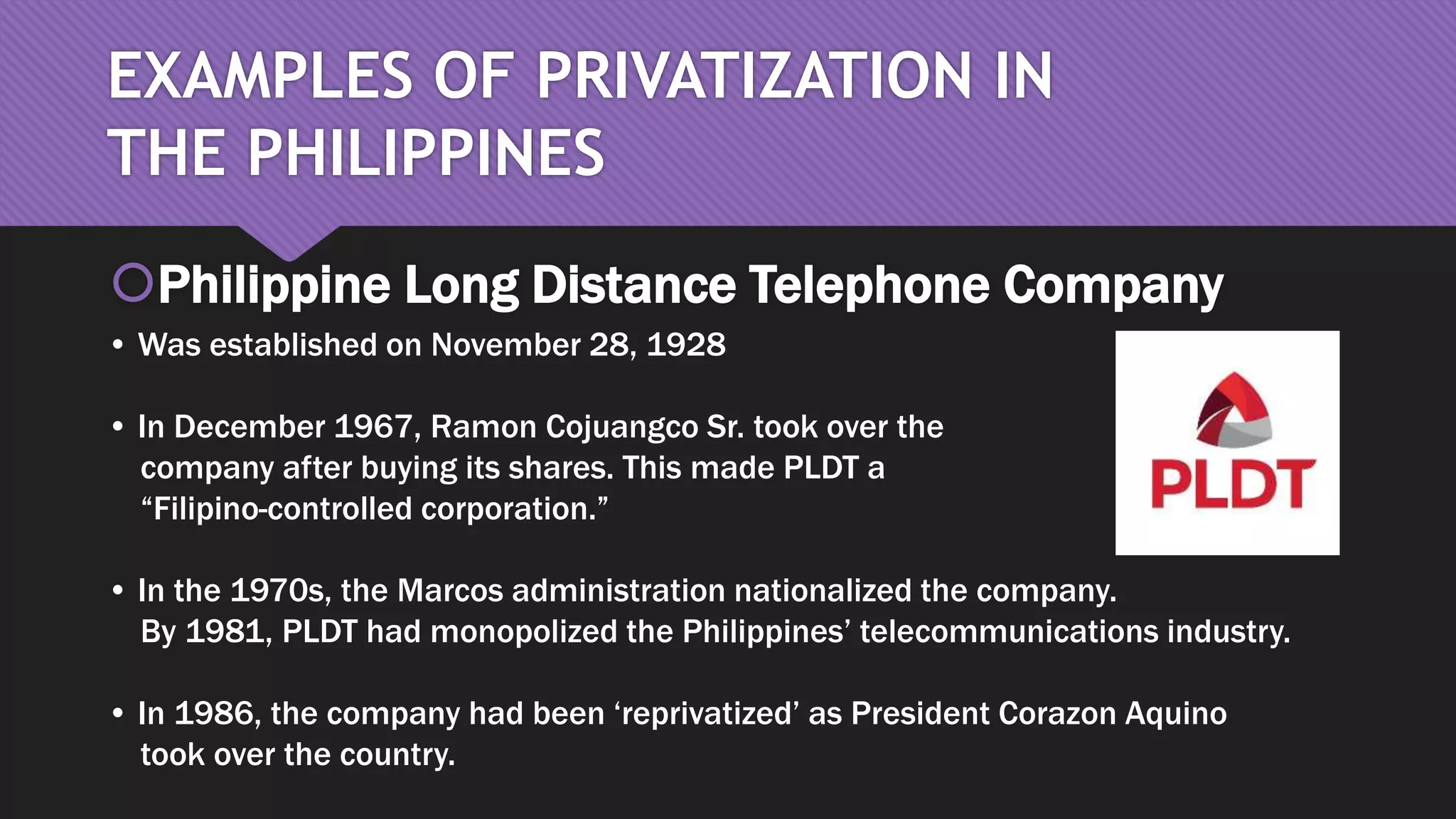 Privatization and E-government in the Philippines | PPTX
