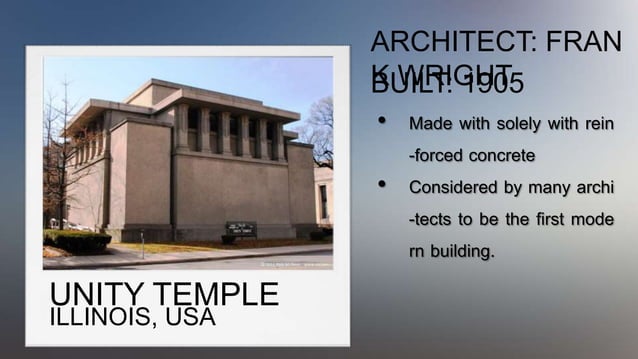 modern architecture | PPTX | Houses | Real Estate