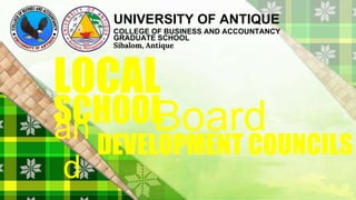 Local School Boards and Development Councils.pptx