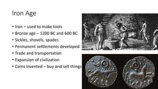 Grade 5 Social studies chapter 2 Stone age | PPTX