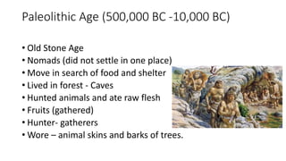 Grade 5 Social studies chapter 2 Stone age | PPTX