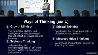 21st Century Teachers: Ways of thinking, Ways of working, | PDF