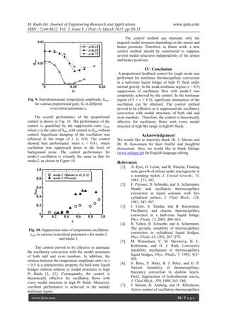 Experiment on single-mode feedback control of oscillatory thermocapillary convection in a half ...