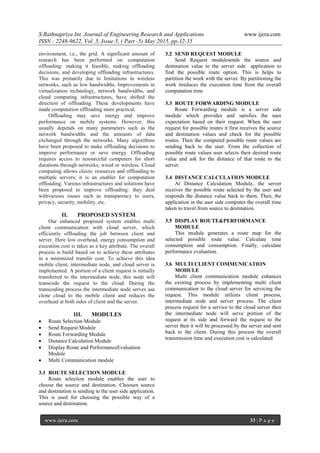 Techniques to Minimize State Transfer Cost for Dynamic Execution Offloading In Mobile Cloud ...