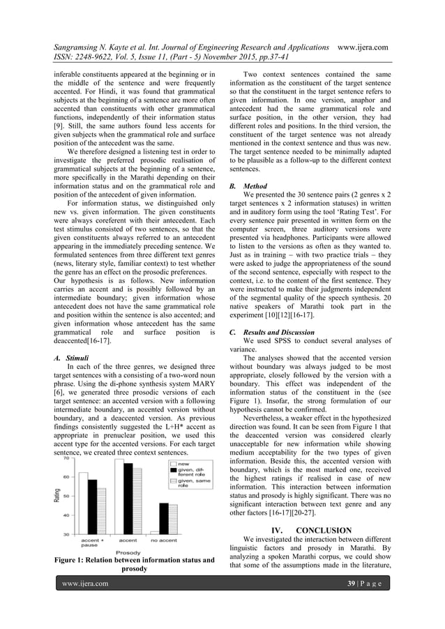 Rule-based Prosody Calculation for Marathi Text-to-Speech Synthesis | PDF