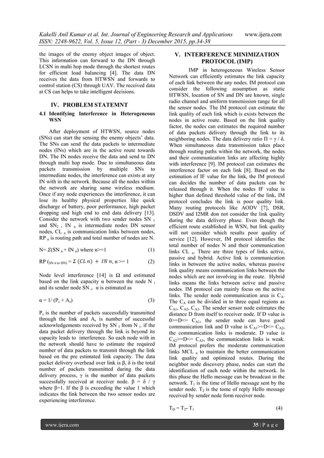 Interference Minimization Protocol in Heterogeneous Wireless Sensor Network for High Quality ...