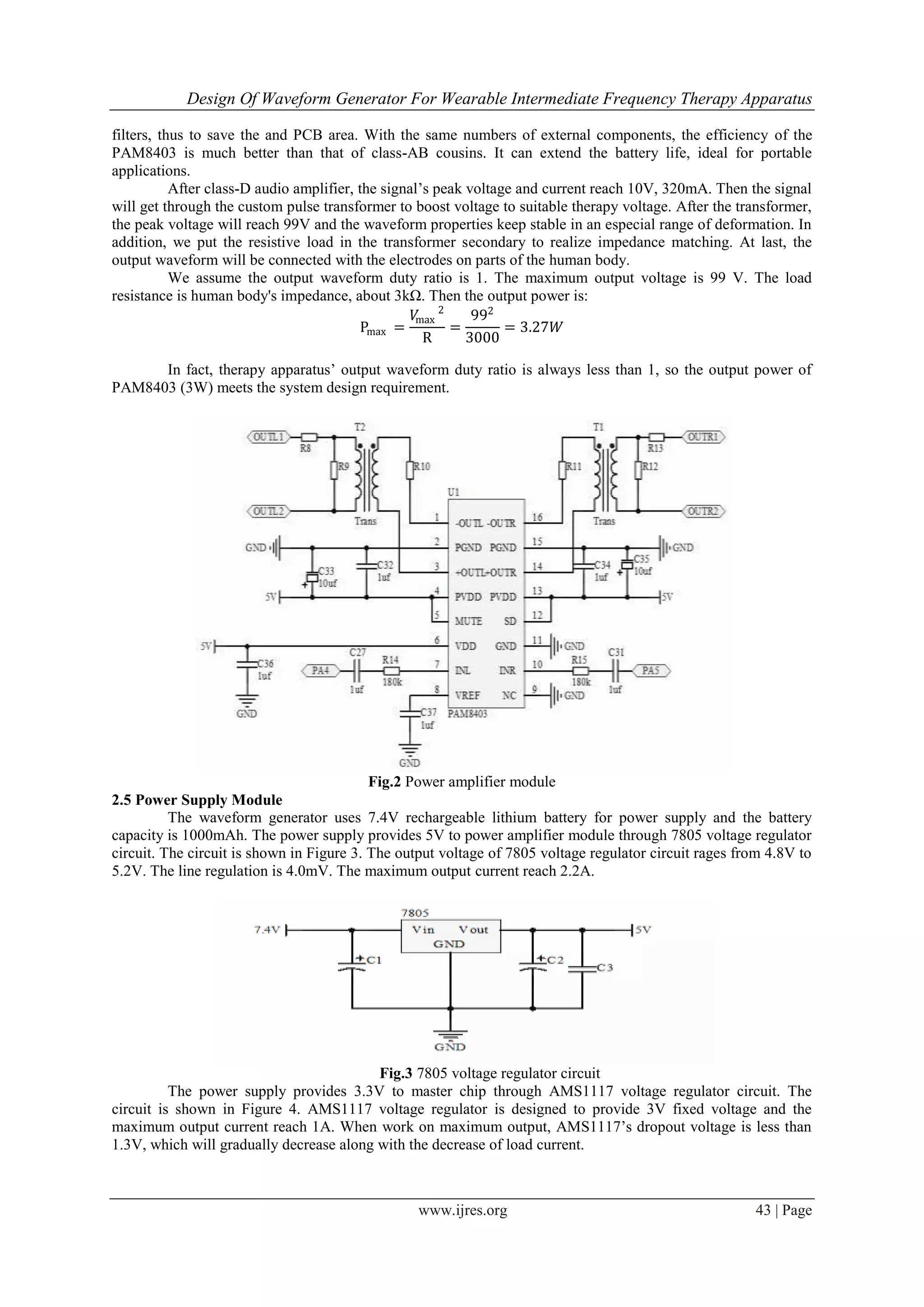 Design of Waveform Generator for wearable Intermediate Frequency ...