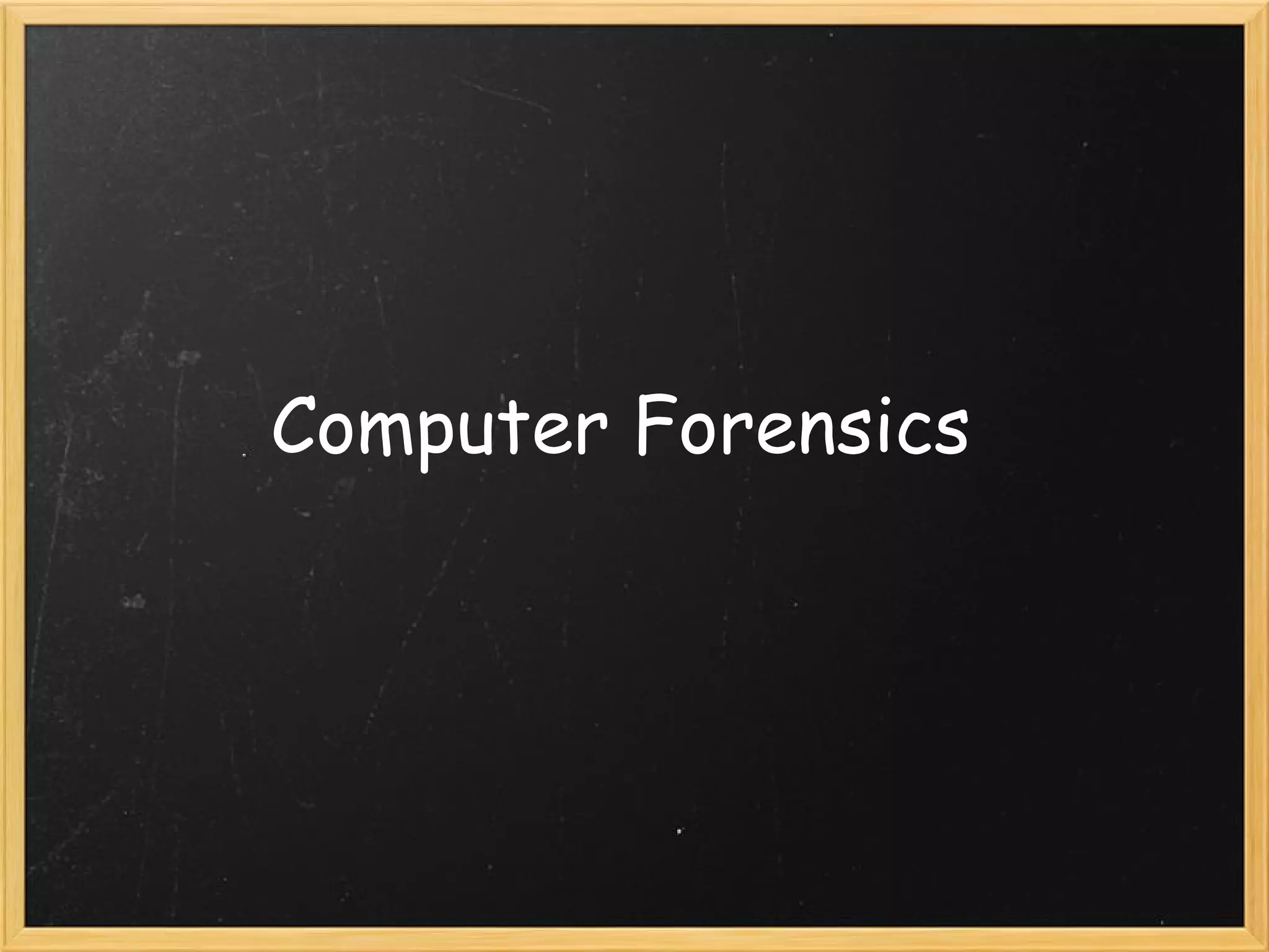 Computer forensics and ubiquitous computing | PDF