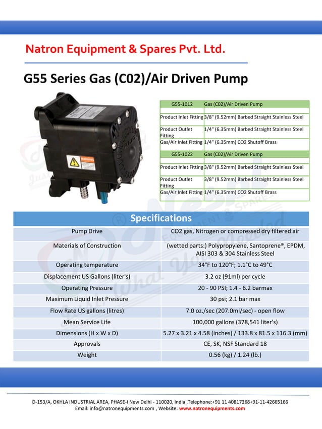 G551022a series-gas-flojet with Nespl | PDF | Business | Business and ...