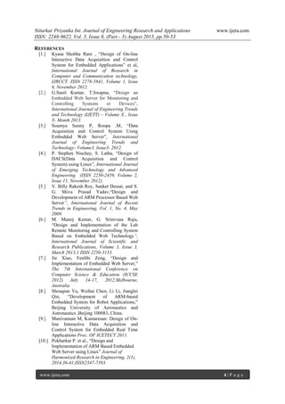 Design and Development of ARM9 Based Embedded Web Server | PDF