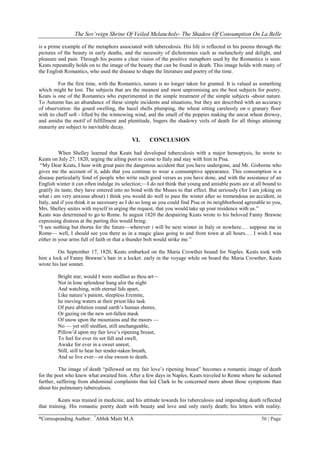 The Sov’reign Shrine of Veiled Melancholy- The Shadow of Consumption on ...