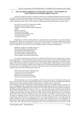 The Sov’reign Shrine of Veiled Melancholy- The Shadow of Consumption on ...