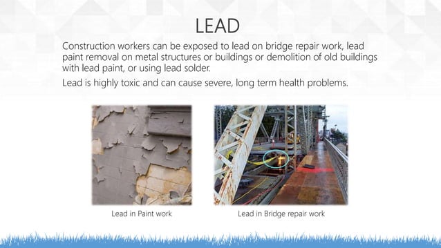 CHEMICAL & BIOLOGICAL HAZARDS IN CONSTRUCTION | PPTX | First Aid | Injuries