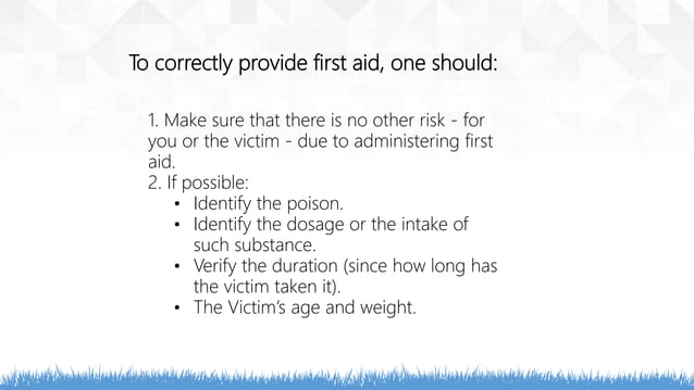 CHEMICAL & BIOLOGICAL HAZARDS IN CONSTRUCTION | PPTX | First Aid | Injuries