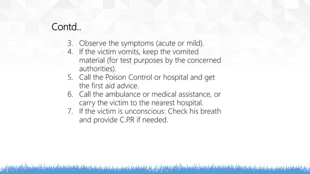 CHEMICAL & BIOLOGICAL HAZARDS IN CONSTRUCTION | PPTX | First Aid | Injuries