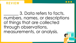 Collects bivariate data from interview, questionnaire, and other ...