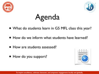 G5 mfl curriculum introduction | PDF