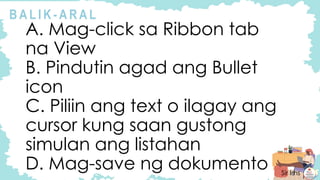 GRADE 5QUARTER 1 WEEK 2 PPT EPP -ICT (MATATAG) | PPTX