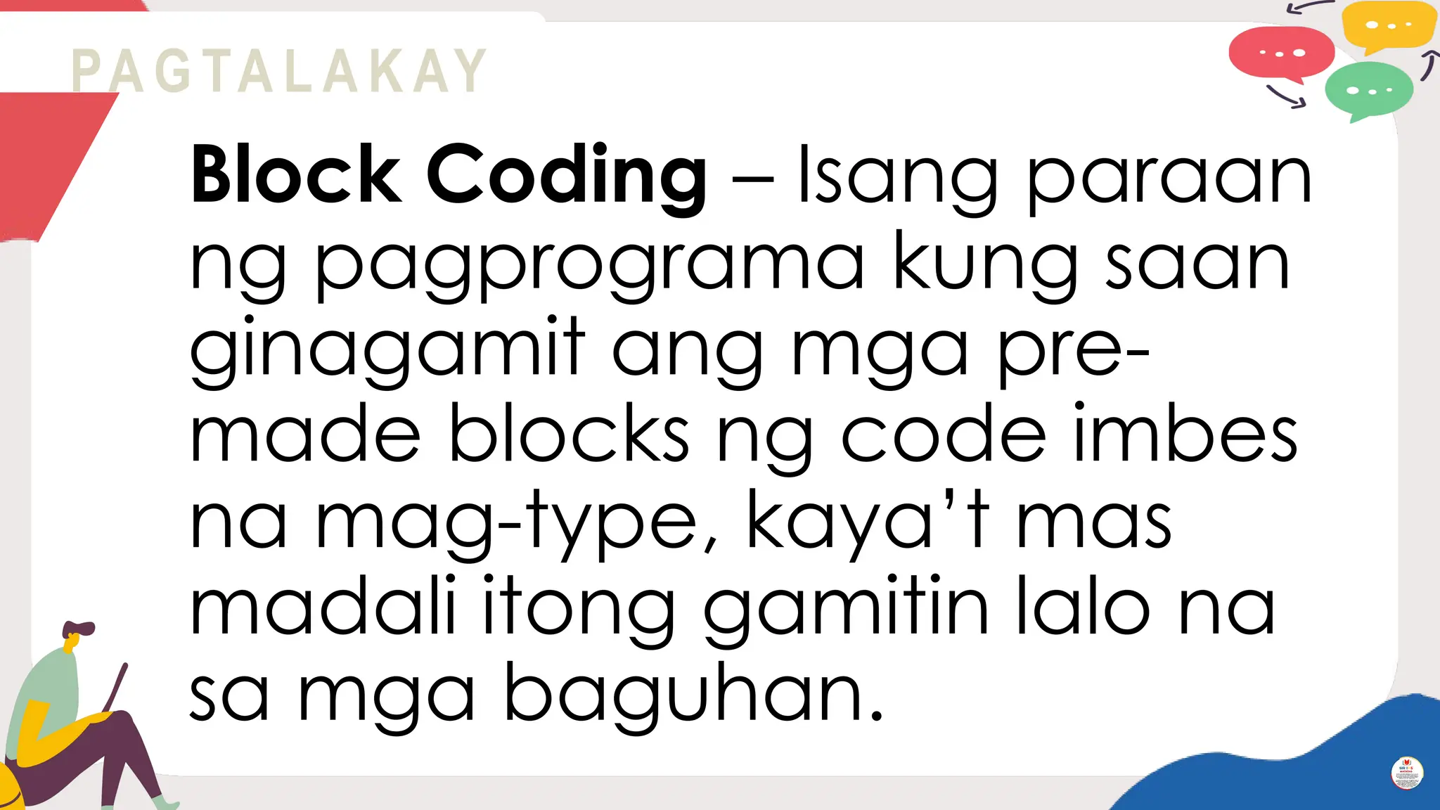 G5Q1W7 PPT EPP-ICT user interface block coding | PPTX