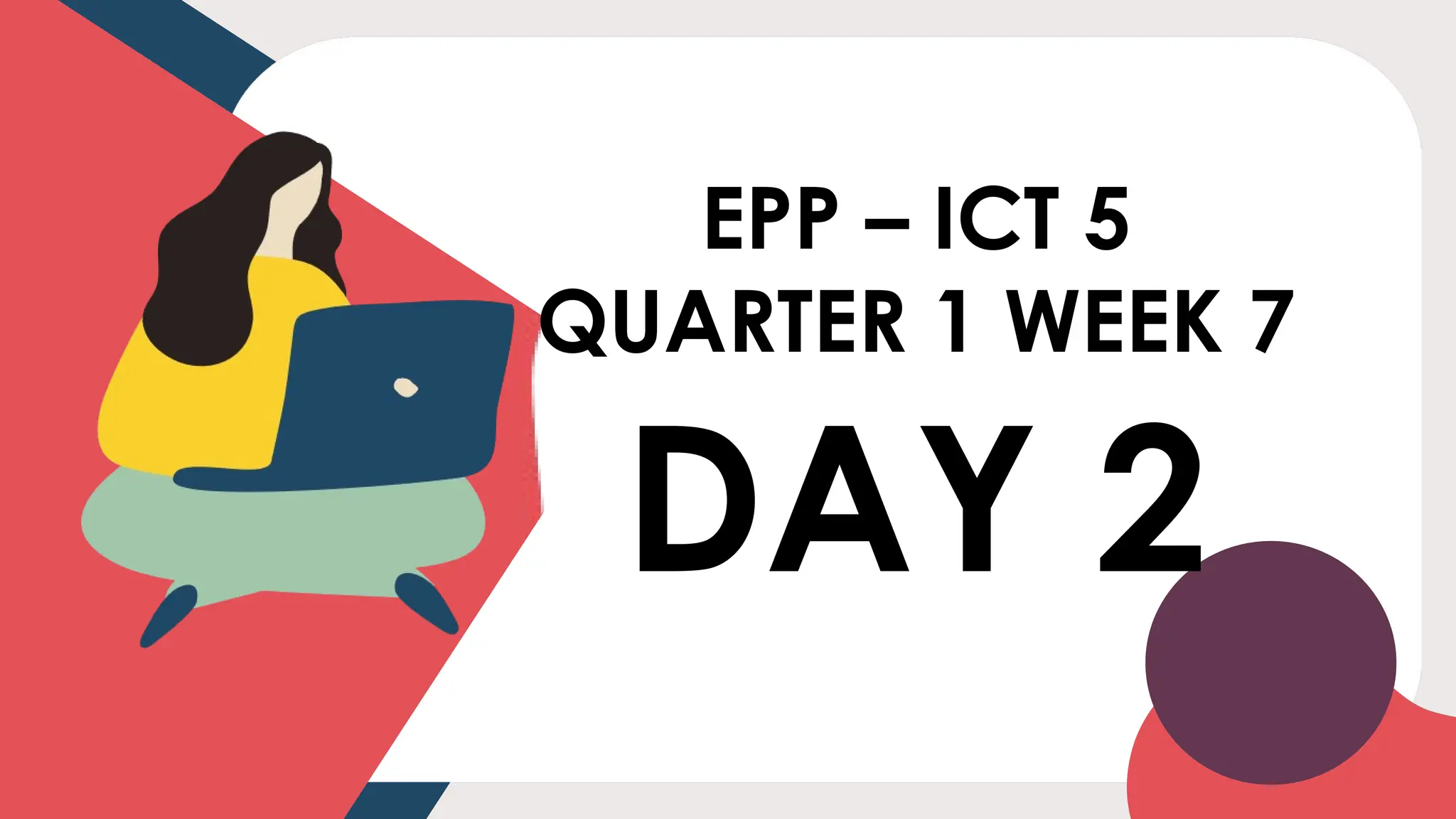 G5Q1W7 PPT EPP-ICT user interface block coding | PPTX