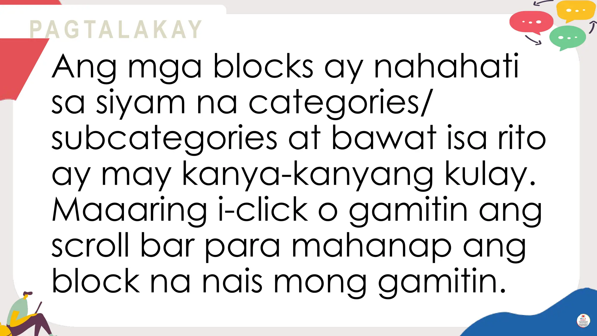 G5Q1W7 PPT EPP-ICT user interface block coding | PPTX