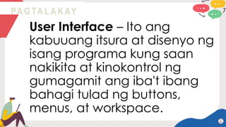 G5Q1W7 PPT EPP-ICT user interface block coding | PPTX