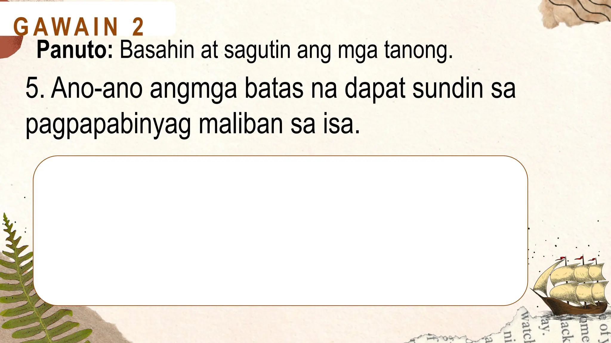 G5Q2 WEEK 1 AP PPT.pptx powerpoint presentation | PPT