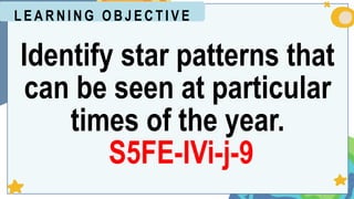 Stars Science 5 Quarter 4 Classroom Observation | PPTX