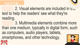 English 5 Quarter 4 Week 2 - Analyzing Visual and Multimedia Elements ...