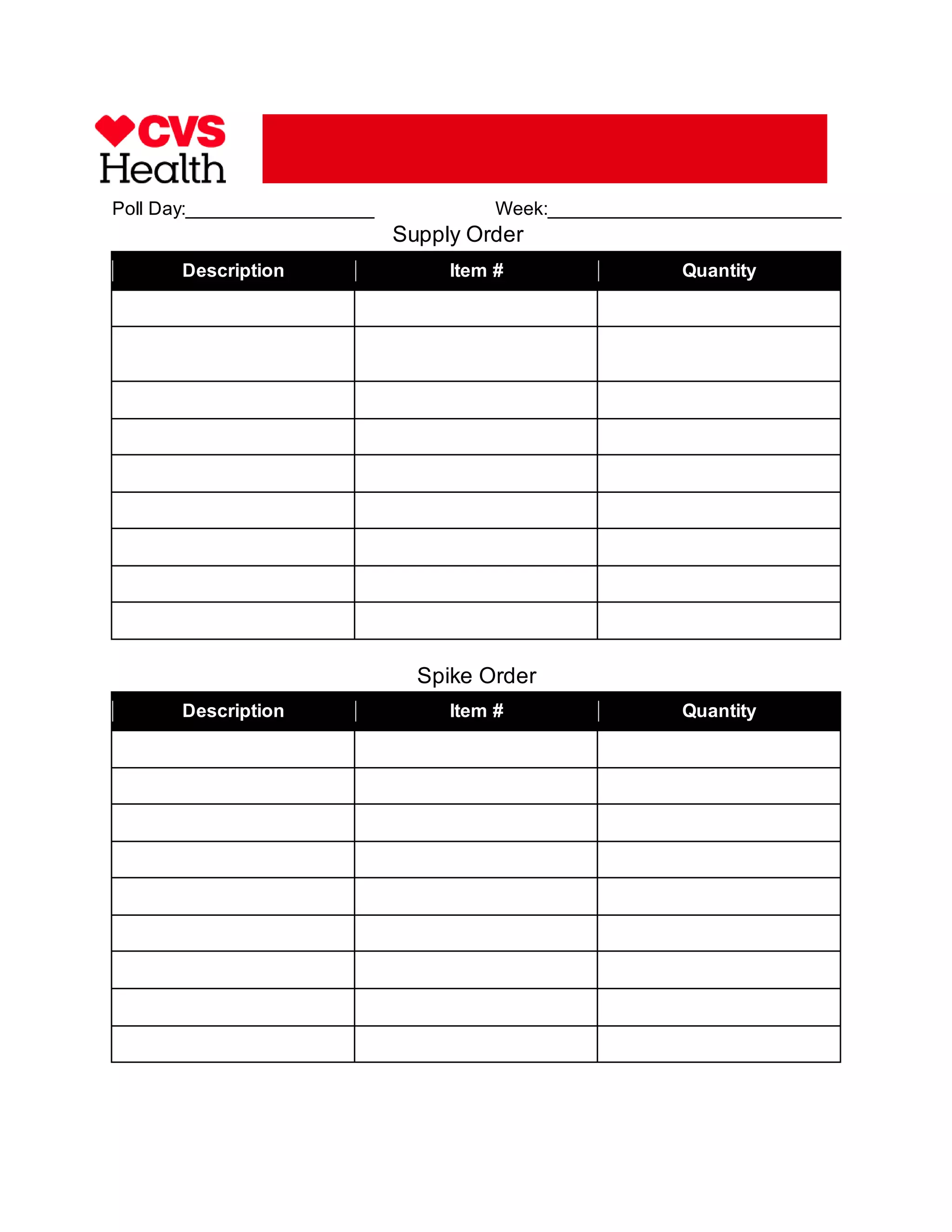 Poll Day Orders | DOCX