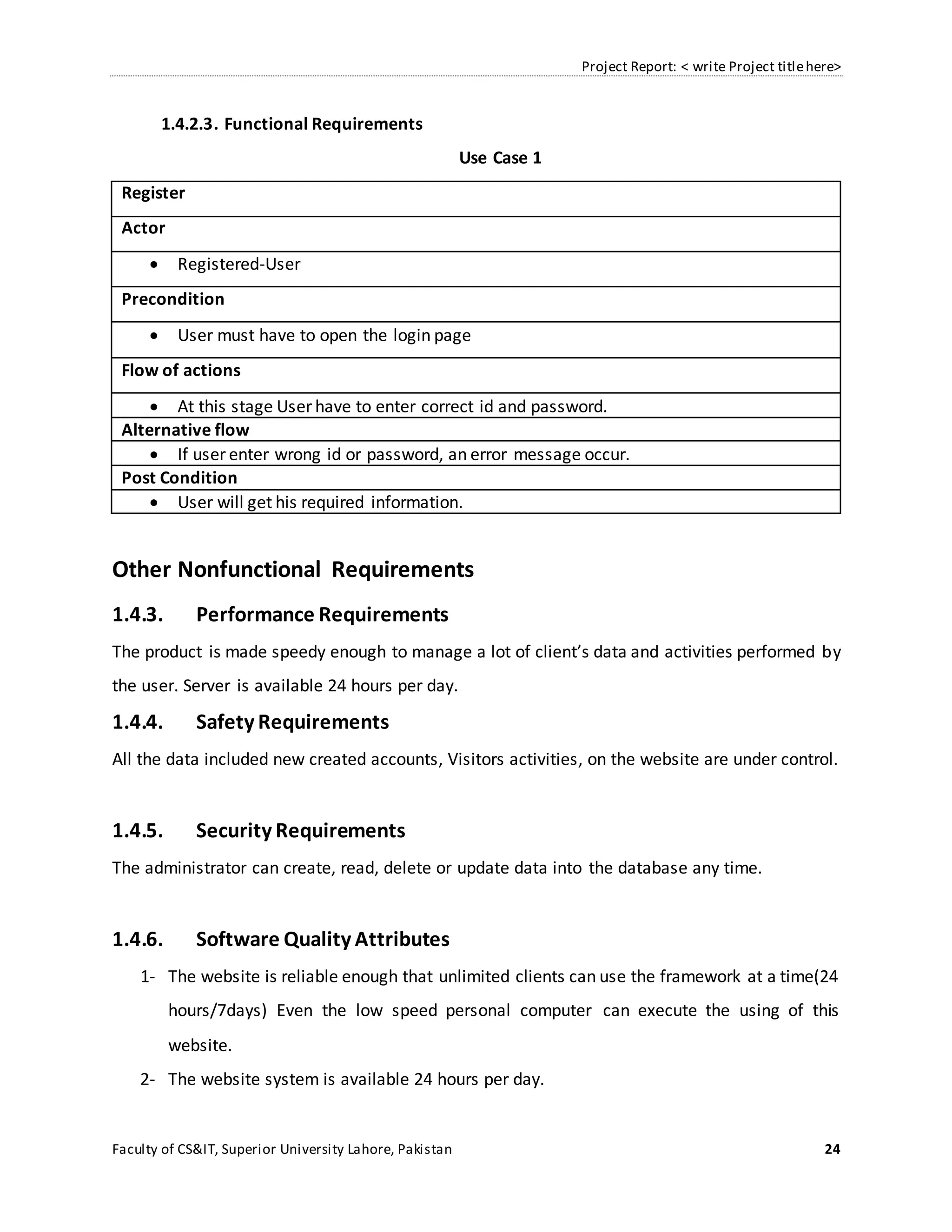 Final Project Report of College Management System | DOCX