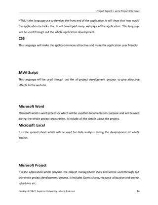 Final Project Report of College Management System | PDF