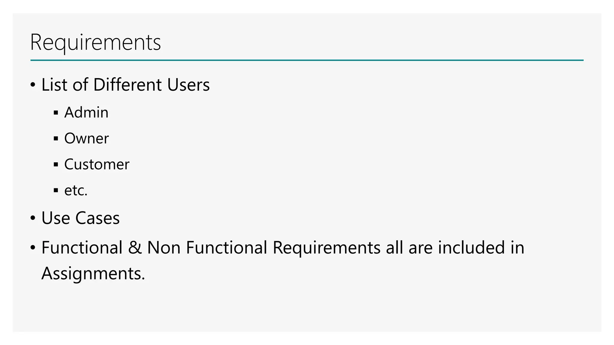 Presentation Slides of College Management System Report | PPTX
