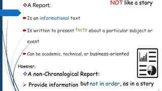 Non-Chronological Report (Bottlenose Dolphin | PPTX