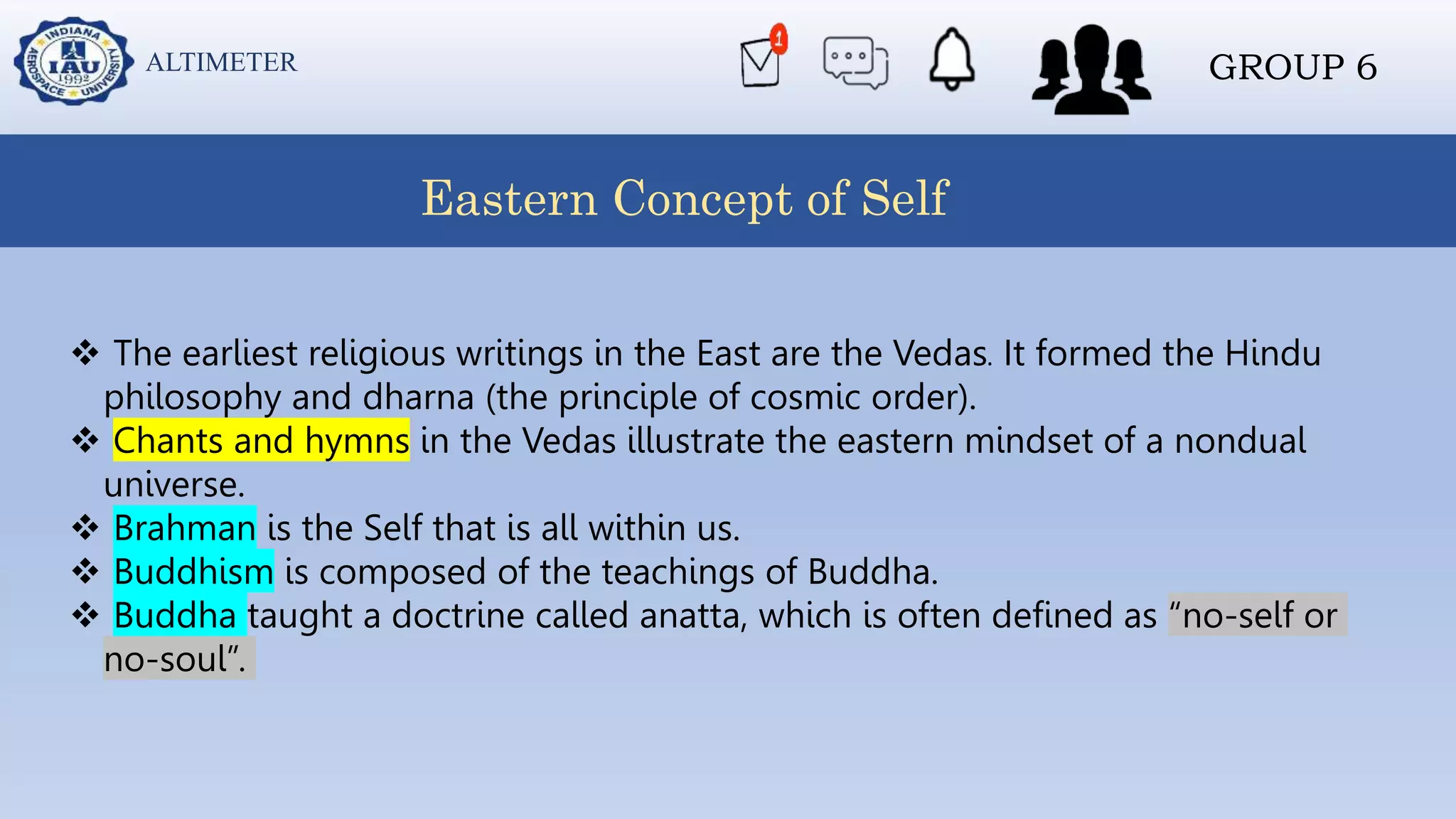 Self Western and Oriental\ Eastern Thoughtpptx | PPTX