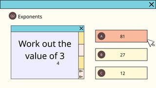 Exponential Notation (Standard, Expanded Form) | PPTX