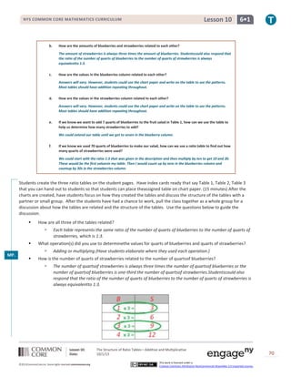 G6 m1-b-lesson 10-t | DOCX | Food & Drink