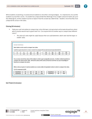 G6 m1-b-lesson 11-t | PDF