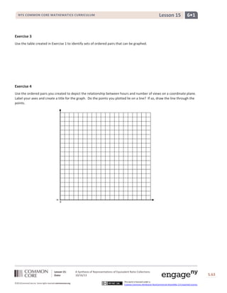 G6 m1-b-lesson 15-s | DOCX | Chemistry | Science