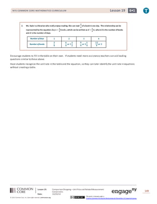 G6 m1-c-lesson 19-t | DOCX | Cycling | Sports