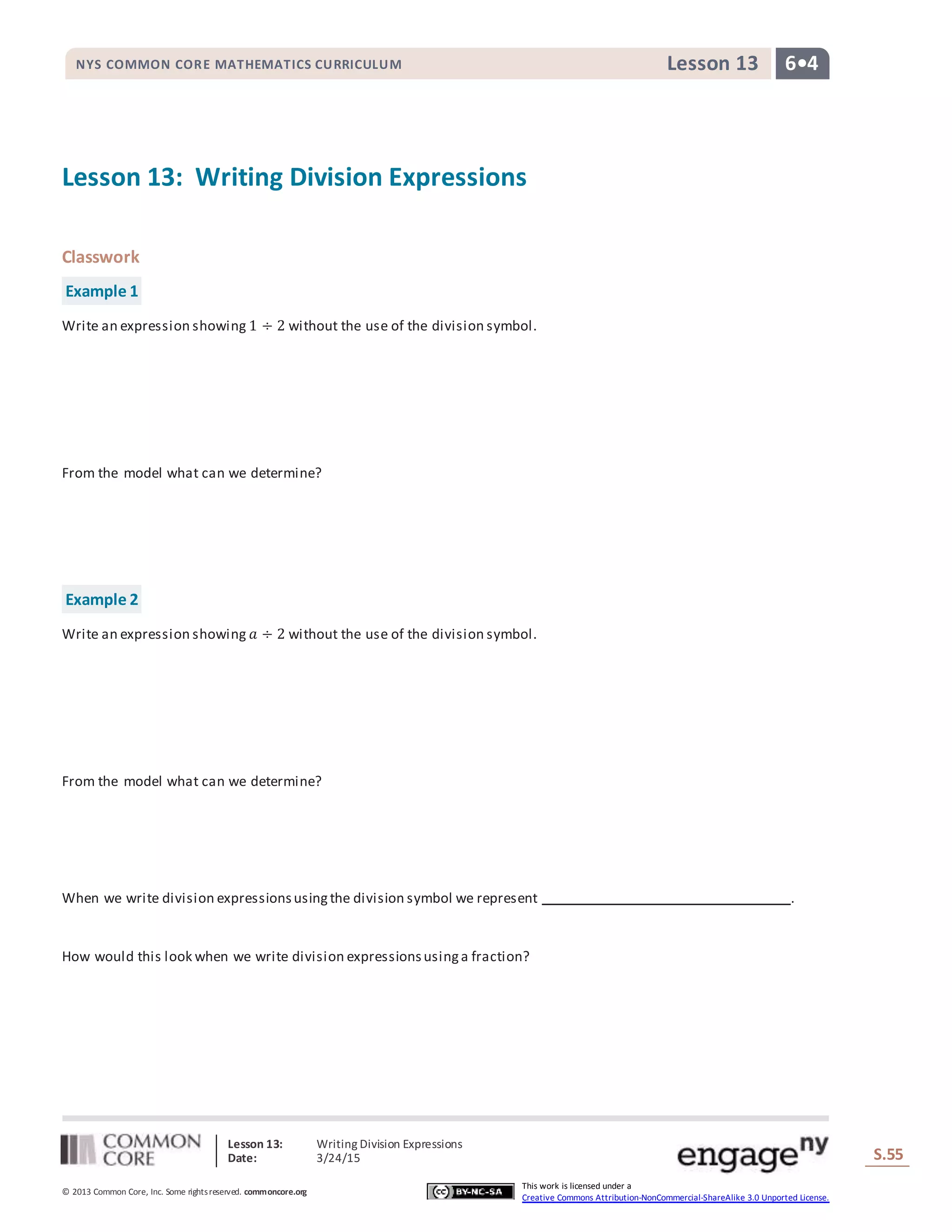 G6 m4-d-lesson 13-s | PDF