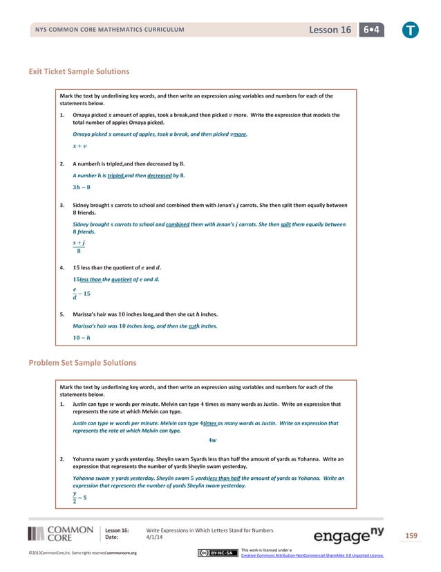 G6 m4-e-lesson 16-t | PDF