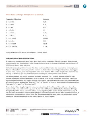 G6 m4-f-lesson 22-t | DOCX | Physics | Science