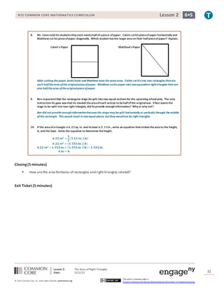G6 m5-a-lesson 2-t | PDF